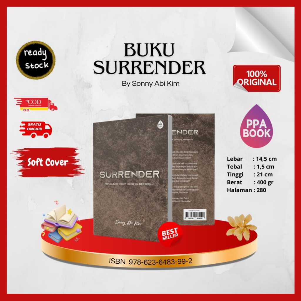 Jual Buku Surrender Mengubah Hidup by Sonny Abi Kim PPA Institute 100% Original Buku Bacaan ...
