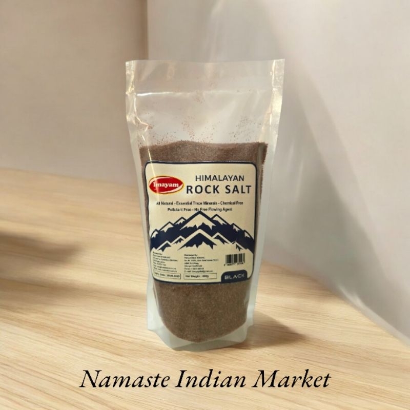 Jual Himalayan Rock Salt / Black Salt/ Indian Kalanamak 500g | Shopee ...