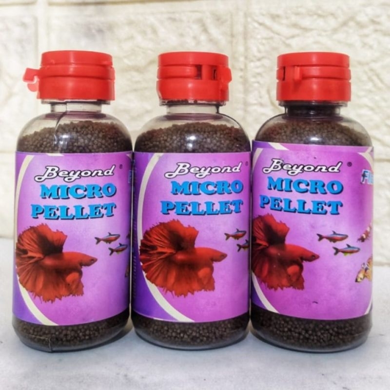 Jual Pelet Beyond Micro / Pelet ikan Cupang / Pelet Ikan Kecil Kecil 0 ...