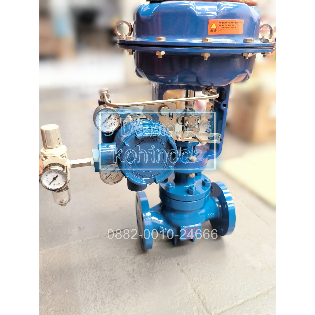 Jual DIAPHRAGM CONTROL VALVE DN40 JIS10K 2" POSITIONER AZBIL AVP300 ...