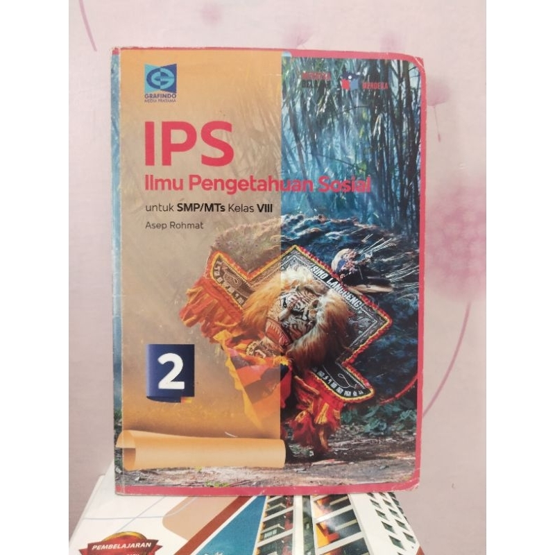 Jual buku ips/ilmu pengetahuan sosial kelas 8 VIII 2 smp mts grafindo kurikulum merdeka | Shopee ...