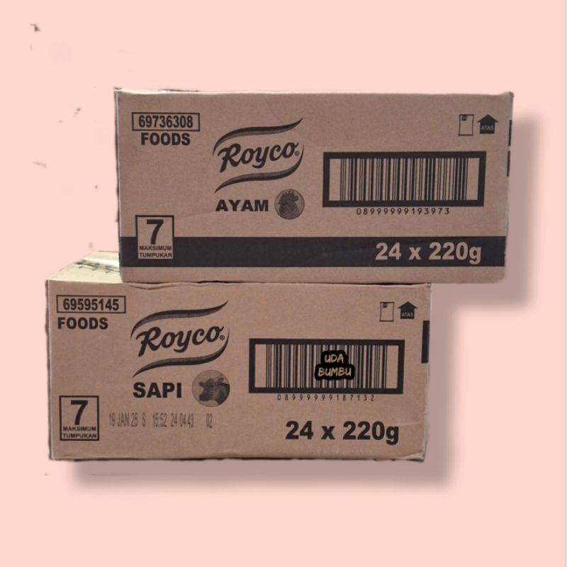 Jual 1 Dus Royco 220gr (isi 24 pcs) | Shopee Indonesia