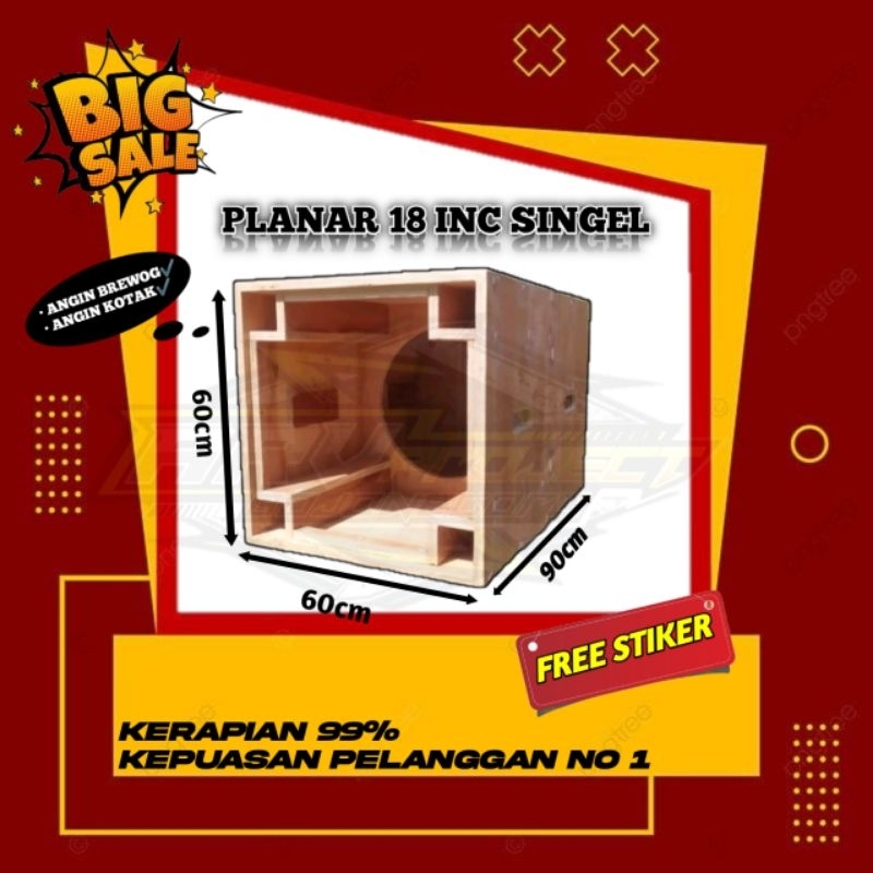 Jual BOX SOUND PLANAR 18 INCI PLANAR BREWOG 118 mentahan kualitas bagus ...