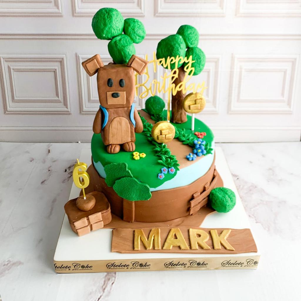 Jual Kue Ulang Tahun/Birthay Cake/Kue Ultah Tema Super Bear/Kue Ultah ...