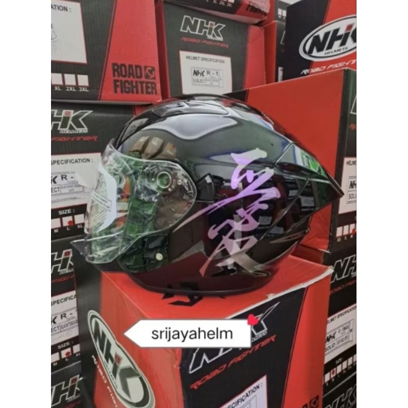 Jual HELM NHK R1 MAX KANJI ORIGINAL PRODUK | Shopee Indonesia