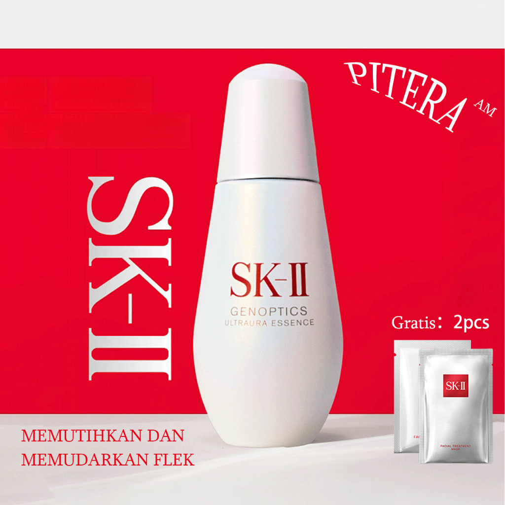 Jual SK-II SK2 SK II Generasi Baru GenOptics Ultraura Essence 50ml/Serum Essence Wajah Pencerah ...