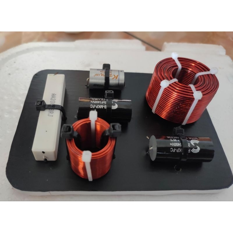 Jual Crossover Pasif 2 Way (2 jalur) Mid+High Komponen Balap | Shopee ...