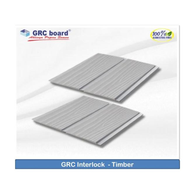 Jual GRC Interlock Timber 15 cm | Wall Siding | Woodplank | Shopee ...