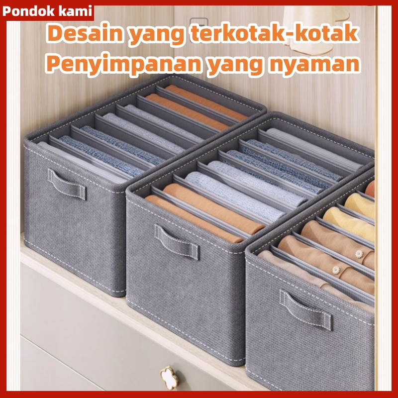 Jual 7-11 Spasi｜ Storage box sederhana Organizer box kotak-kotak ...