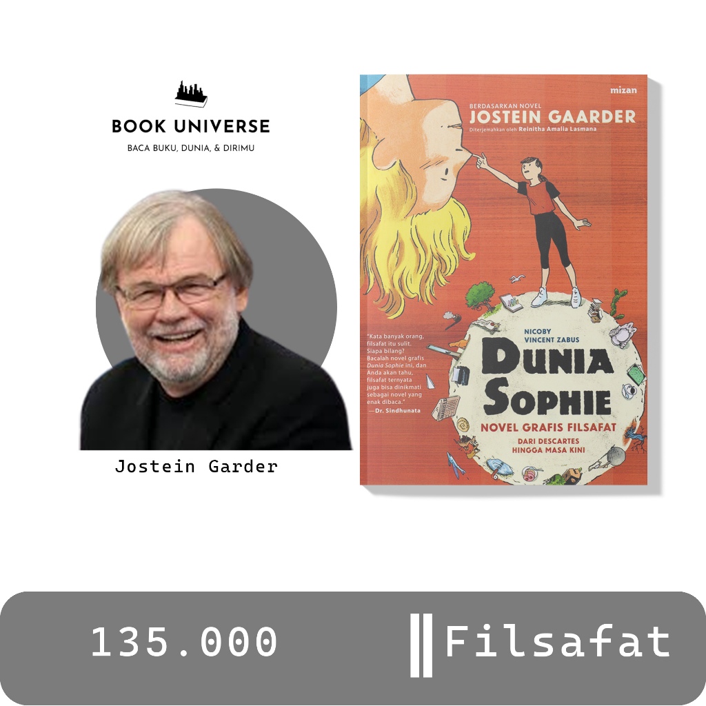 Jual DUNIA SOPHIE: NOVEL GRAFIS FILSAFAT (BUKU II) | Shopee Indonesia