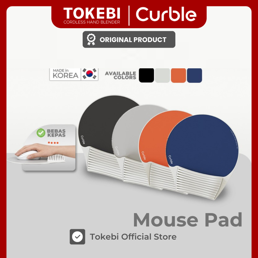 Jual Curble Alas Mouse Ergonomis Mouse Pad | Shopee Indonesia