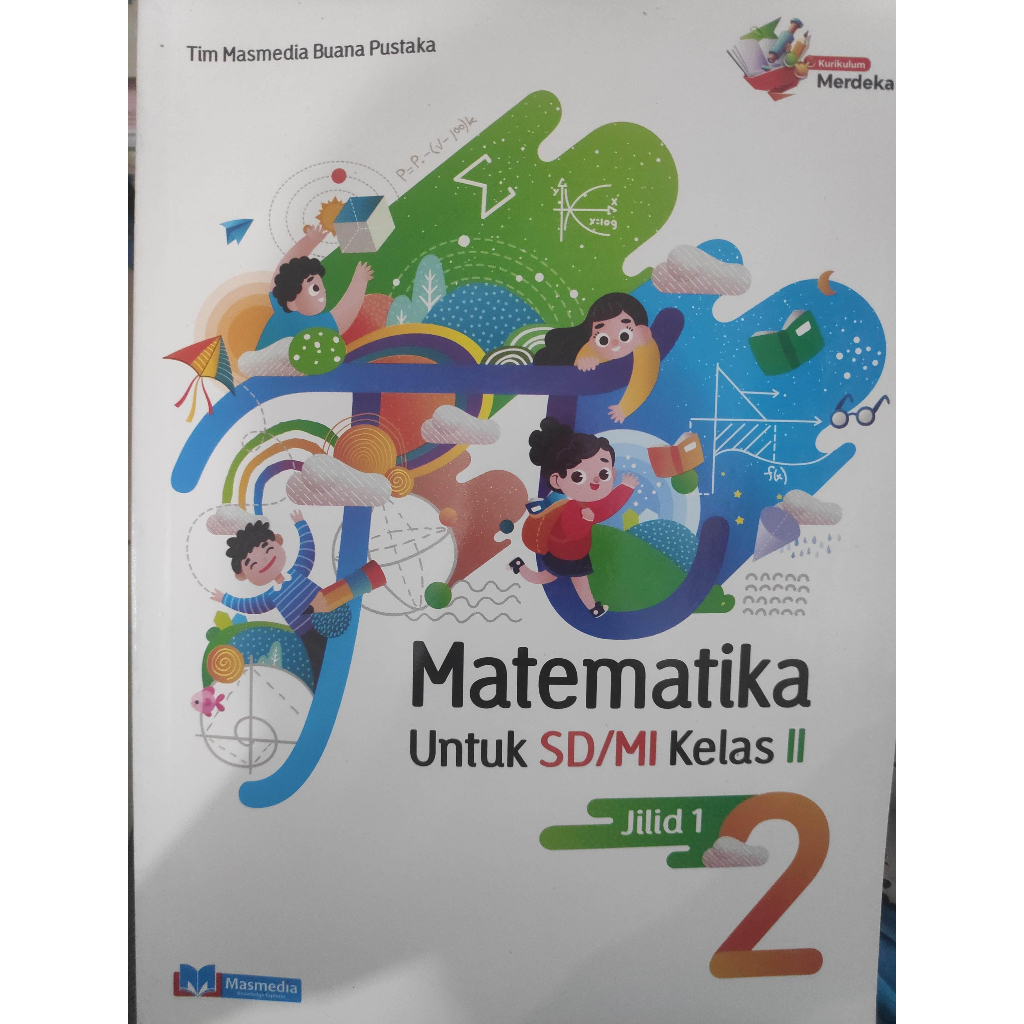 Jual BUKU PAKET KELAS 2 SD MATEMATIKA JILID 1 KURIKULUM MERDEKA MASMEDIA | Shopee Indonesia