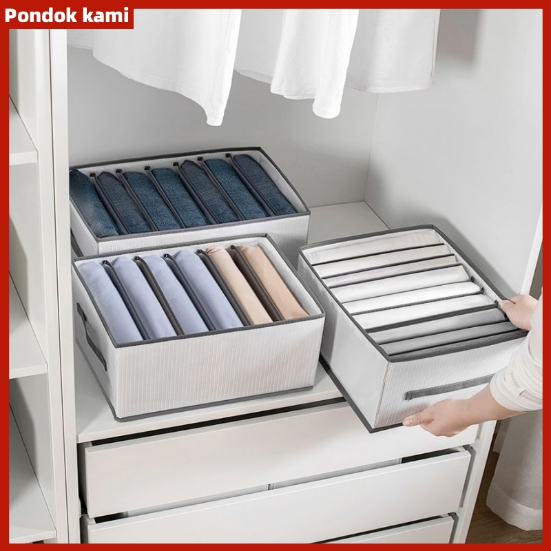 Jual Rapi Instan Box baju partisi sederhana / Berbagai jenis pakaian ...