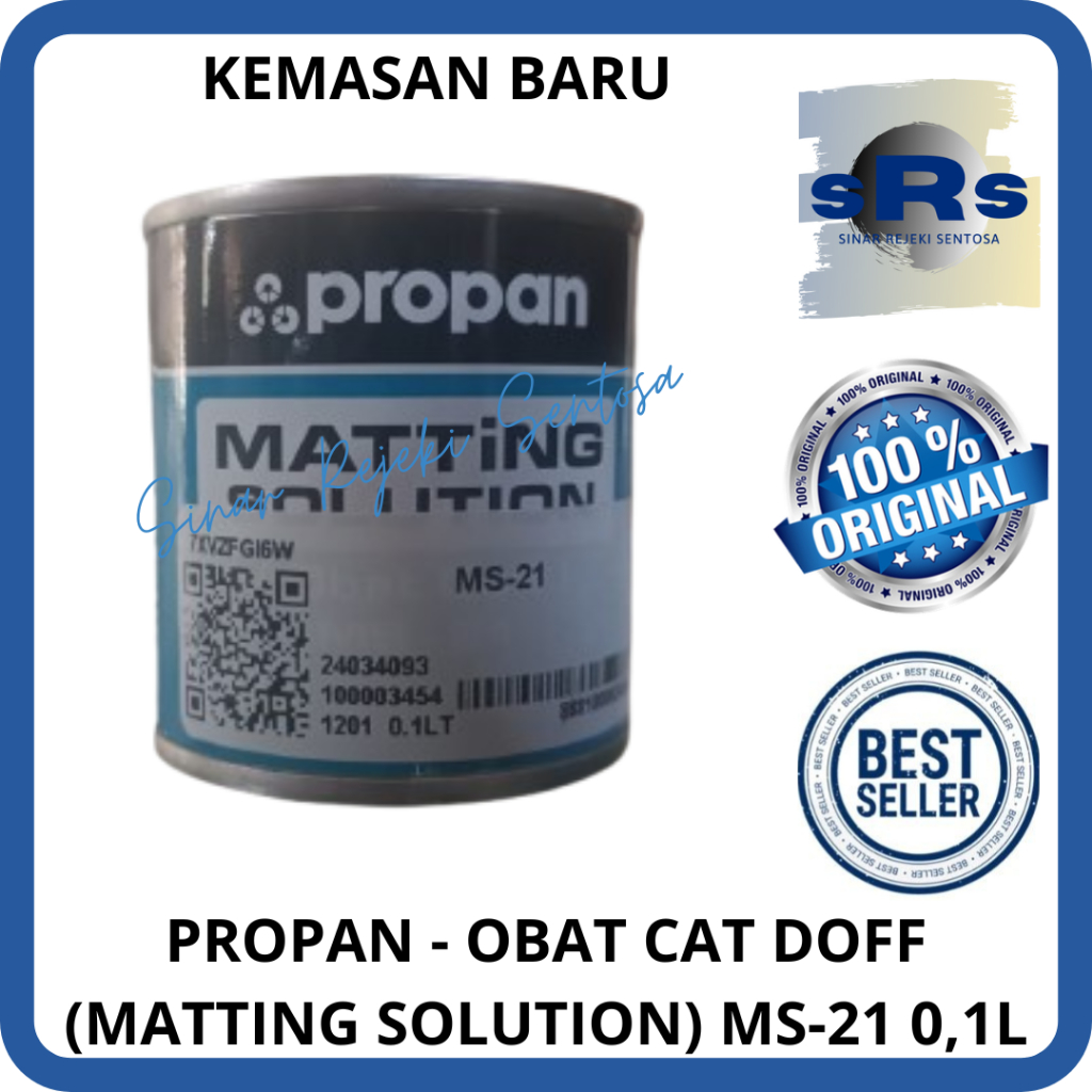 Jual PROPAN - MATTING SOLUTION/OBAT DOFF UNTUK CAT MS-21 | Shopee Indonesia