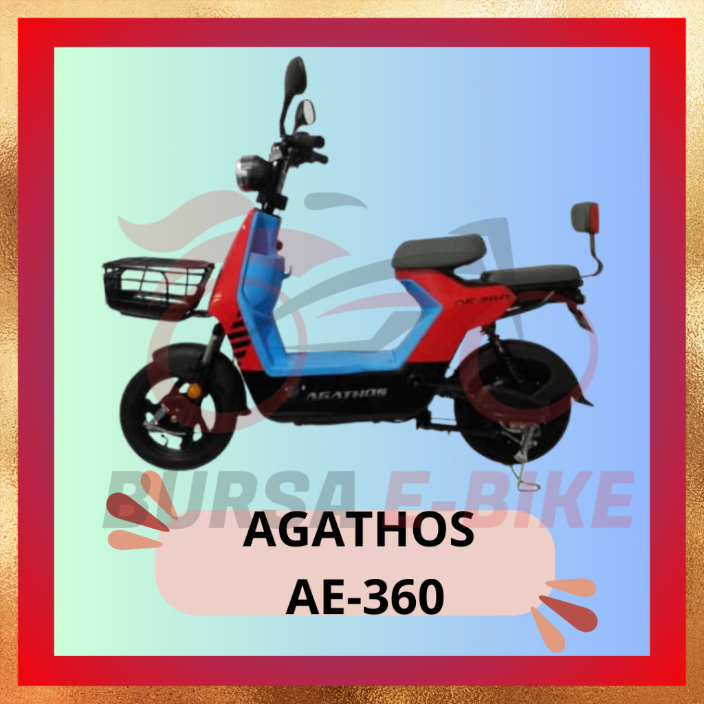 Jual Sepeda Listrik AGATHOS AE-360 Berdaya Power 48V/500 WATT dan bergaransi Resmi By AGATHOS ...