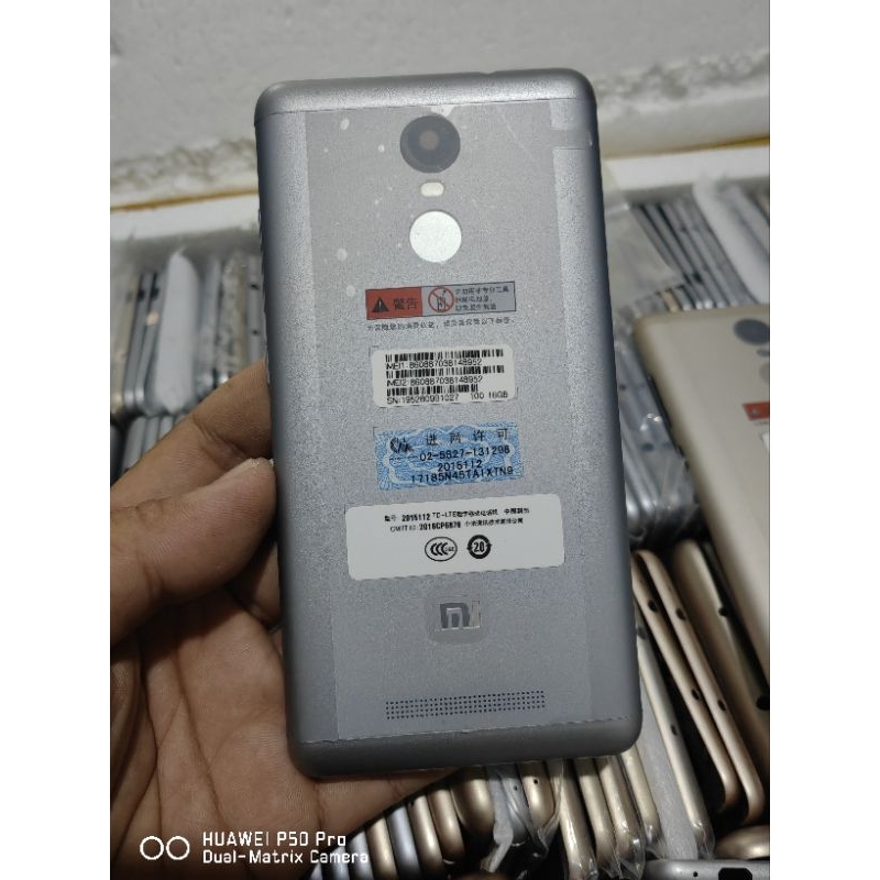 Jual BACKDOOR TUTUP BELAKANG XIAOMI REDMI NOTE 3 / NOTE 3 PRO MEDIATEK ORIGINAL COPOTAN | Shopee ...