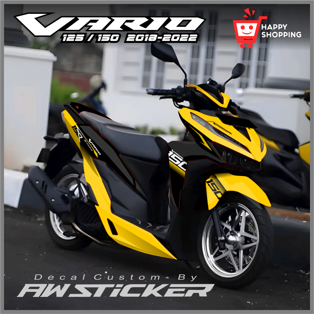 Jual Decal Vario 125 150 Fullbody Sticker Vario 2018 2019 2020 fullbody ...
