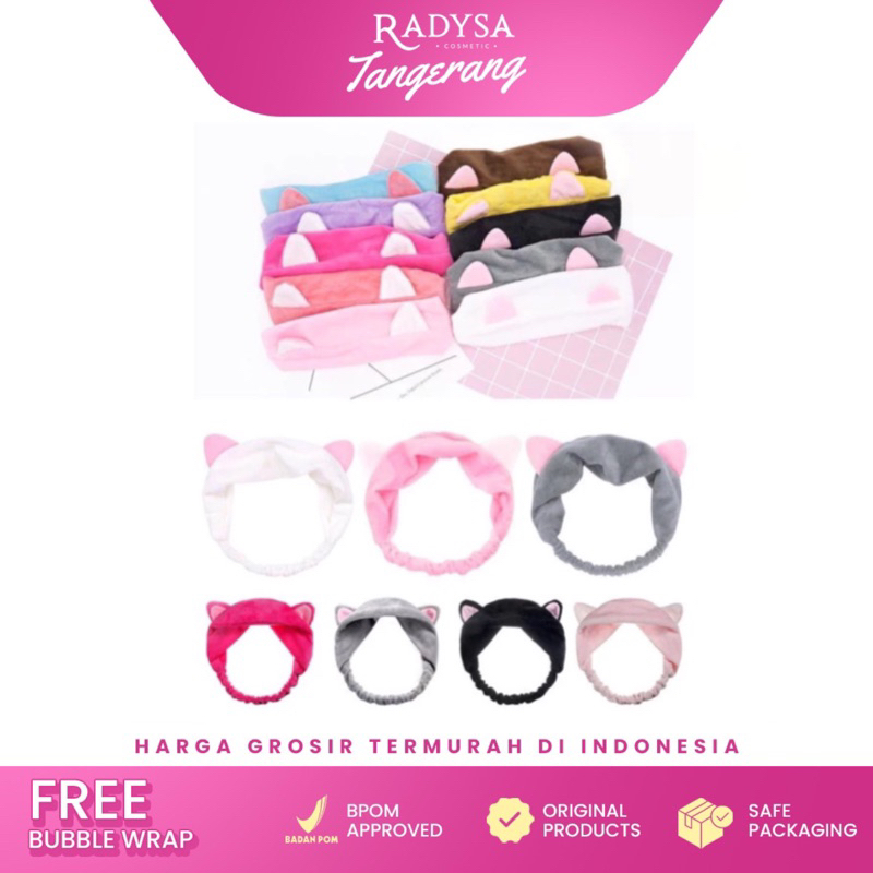 Jual 𝐑𝐀𝐃𝐘𝐒𝐀 𝐓𝐆𝐑 - 1KG = 40PCS Bandana Kucing Bando Masker Model Cat ...