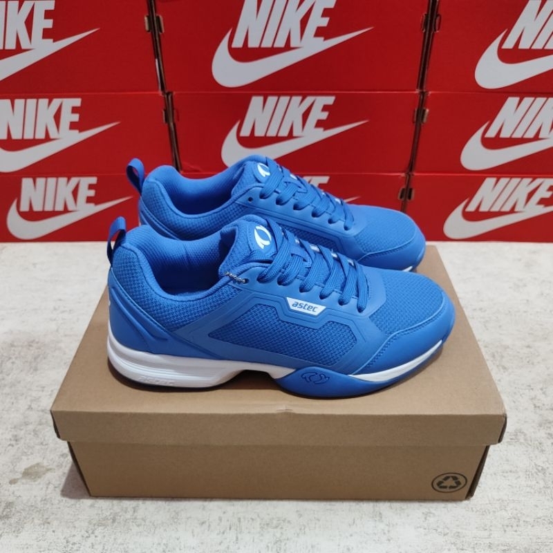 Jual Sepatu Badminton/Bulutangkis Astec JOTA Men's - Blue | Shopee ...