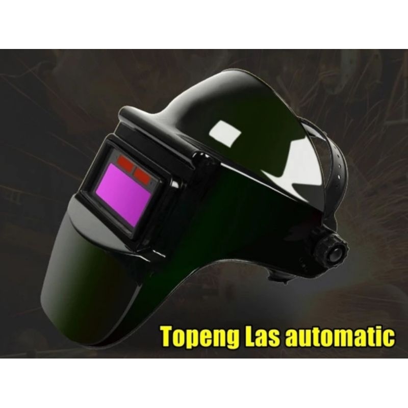 Jual Topeng Las FULL FACE Helm Las Otomatis Automatic Welding Helmet ...