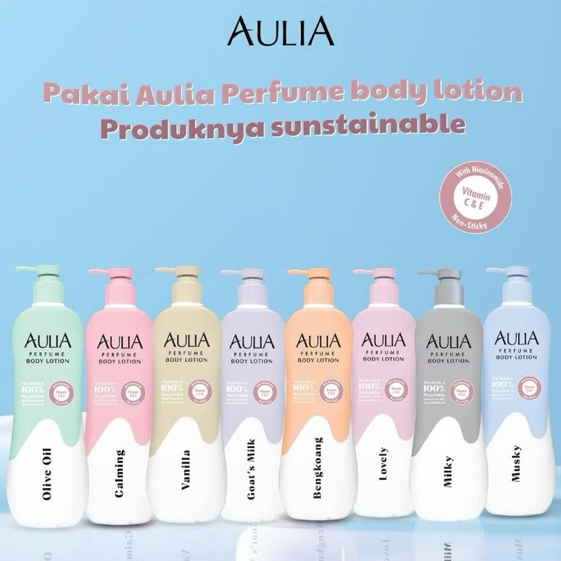 Jual AULIA perfume body lotion 600ml | Shopee Indonesia