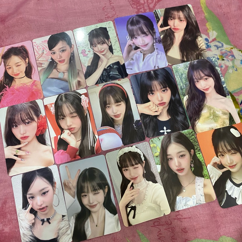 Jual clearance! wts photocard official wony wonyoung ive photocard ...