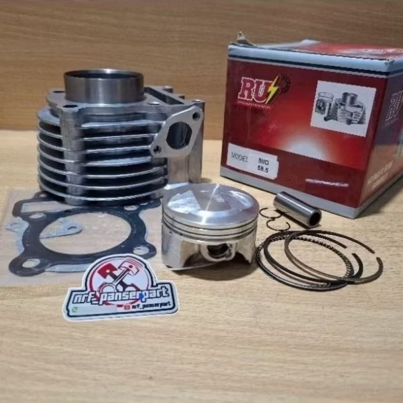 Jual BLOK SEHER 58,5 BORING SET BORE UP 150 CC 58,5 MM PEN 15 YAMAHA MIO SPORTY MIO SMILE/GARNIS ...