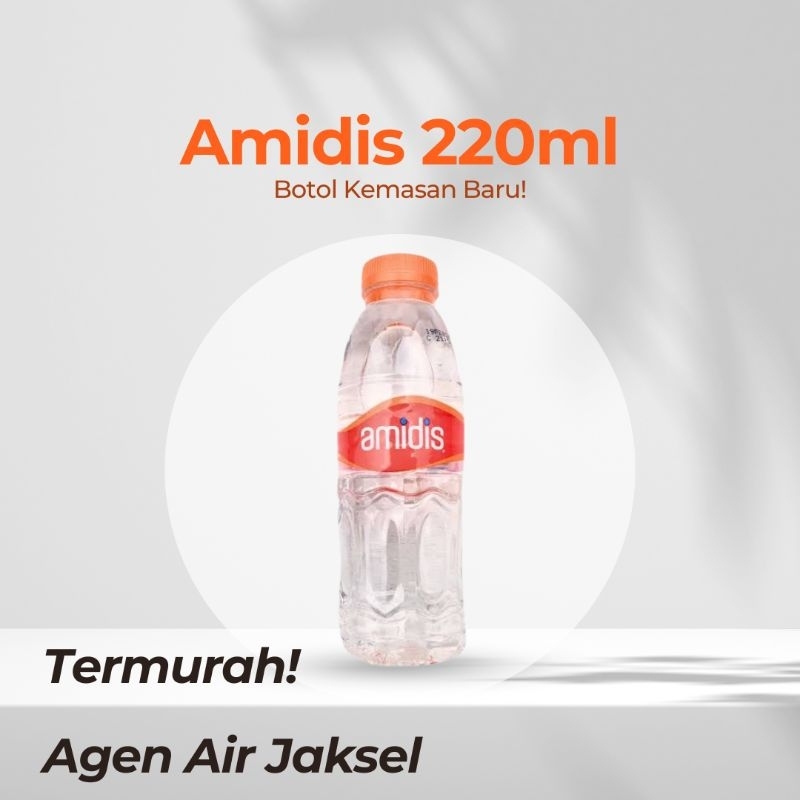 Jual Air Minum Amidis 220ml 24 botol | Shopee Indonesia