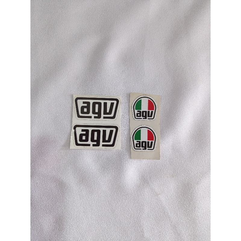 Jual Stiker Helm Sticker Logo Visor AGV | Shopee Indonesia