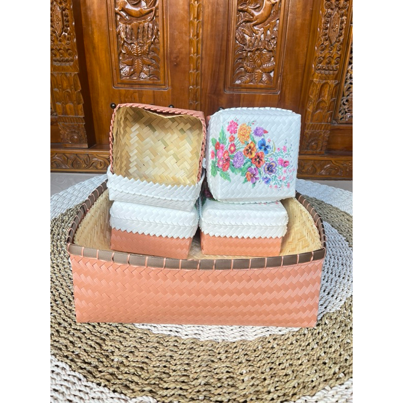 Jual Kepe set 4 embos lengkap dengan lapisan kepe bambu (konfirmasi ...