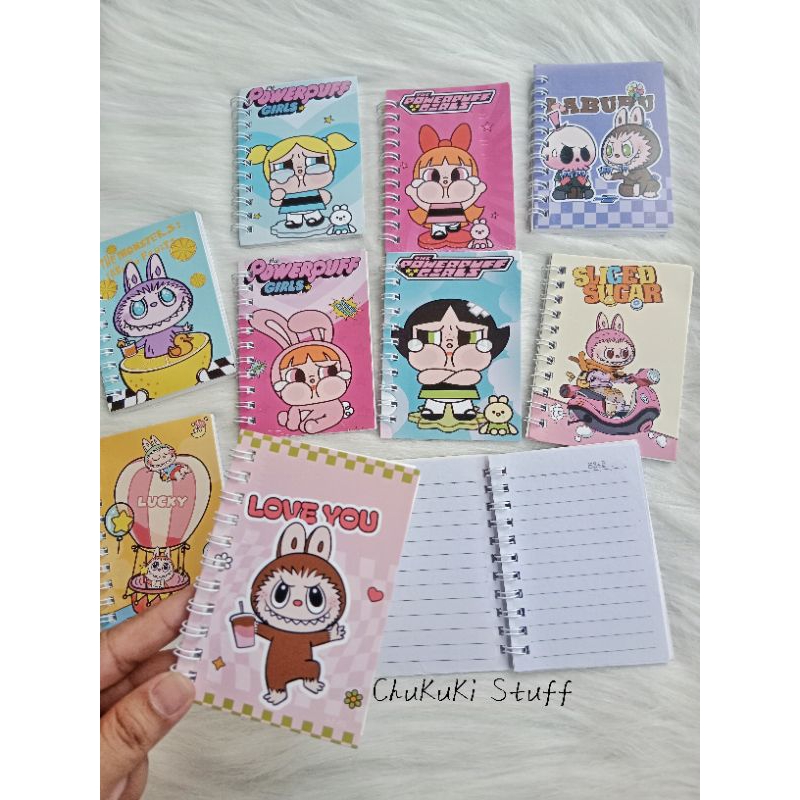 Jual Buku kecil Notebook mini A7 Labubu PPG Power Puff Girl | Shopee ...
