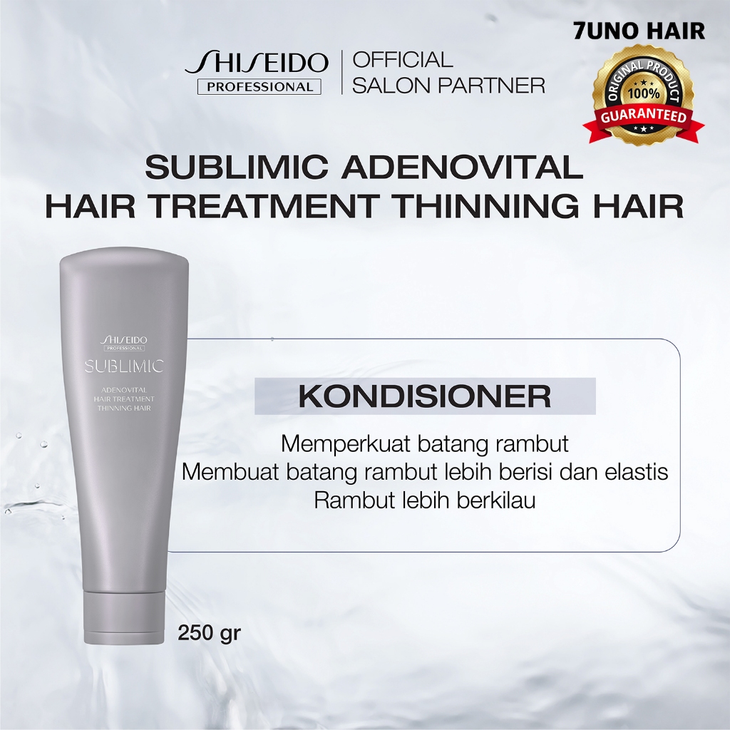 Jual SUBLIMIC Adenovital hair treatment (conditioner rambut ) isi 500gr | Shopee Indonesia