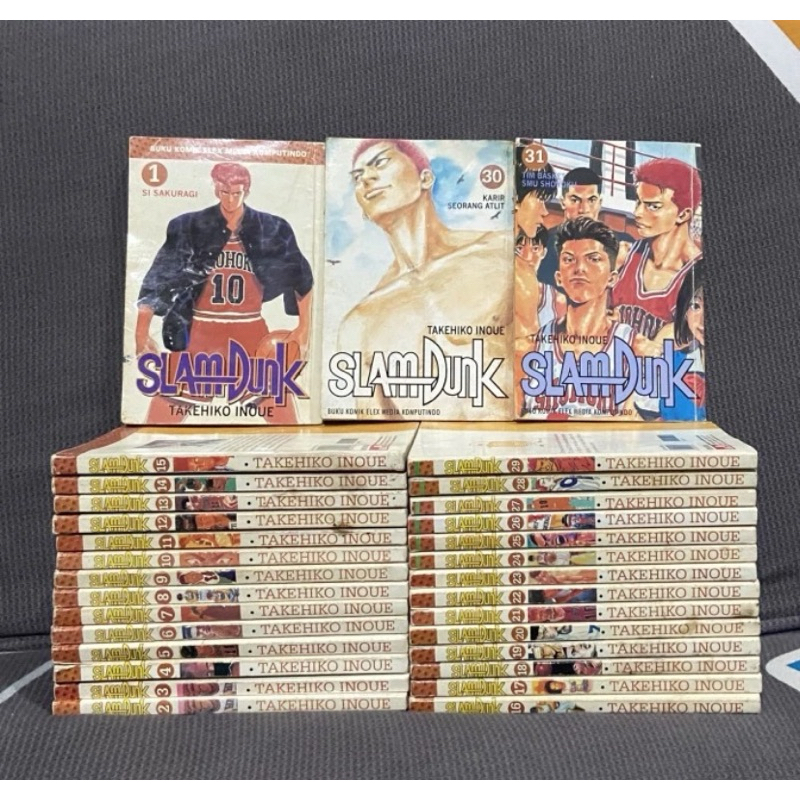 Jual Paket Komik Slam Dunk Vol 1-31 Slamdunk Set Tamat Fulset Fullset ...