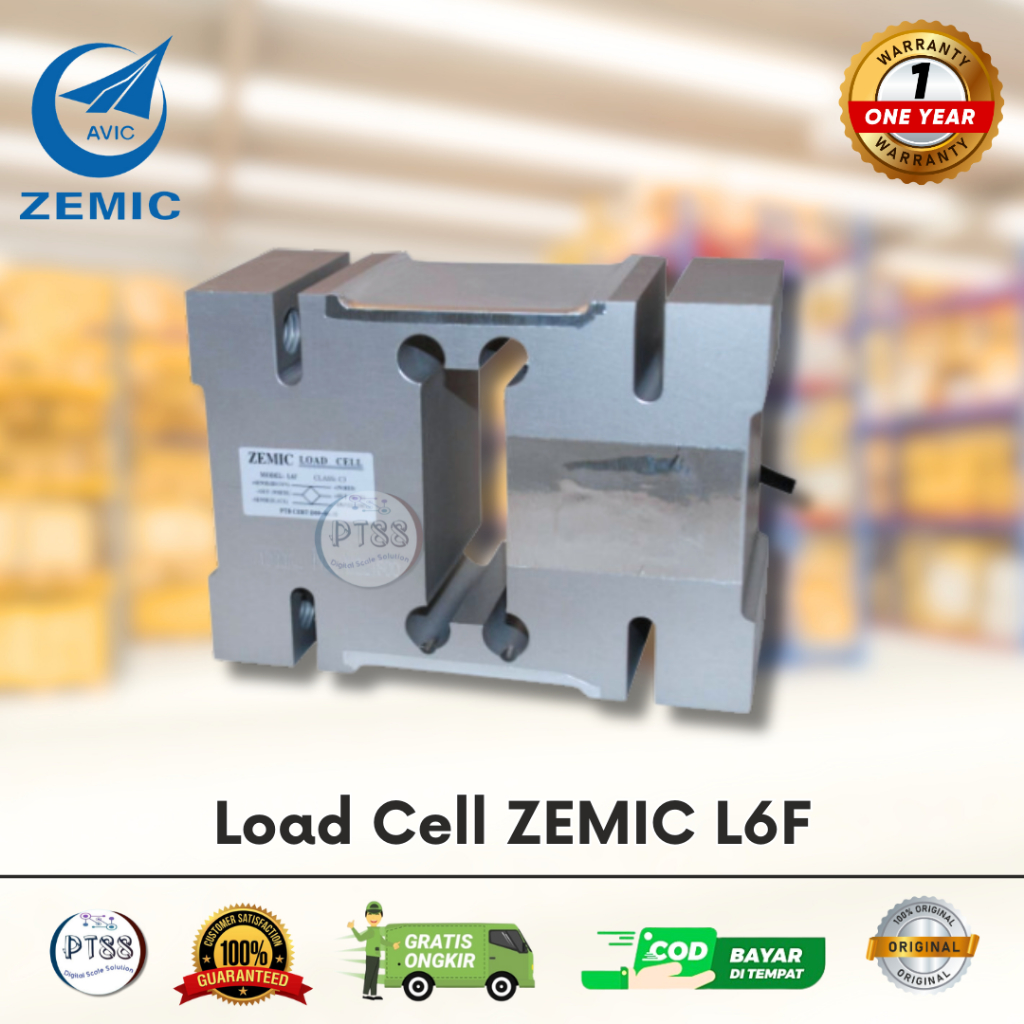 Jual load Cell ZEMIC L6F 1ton-2ton load cell single point 2ton | Shopee ...
