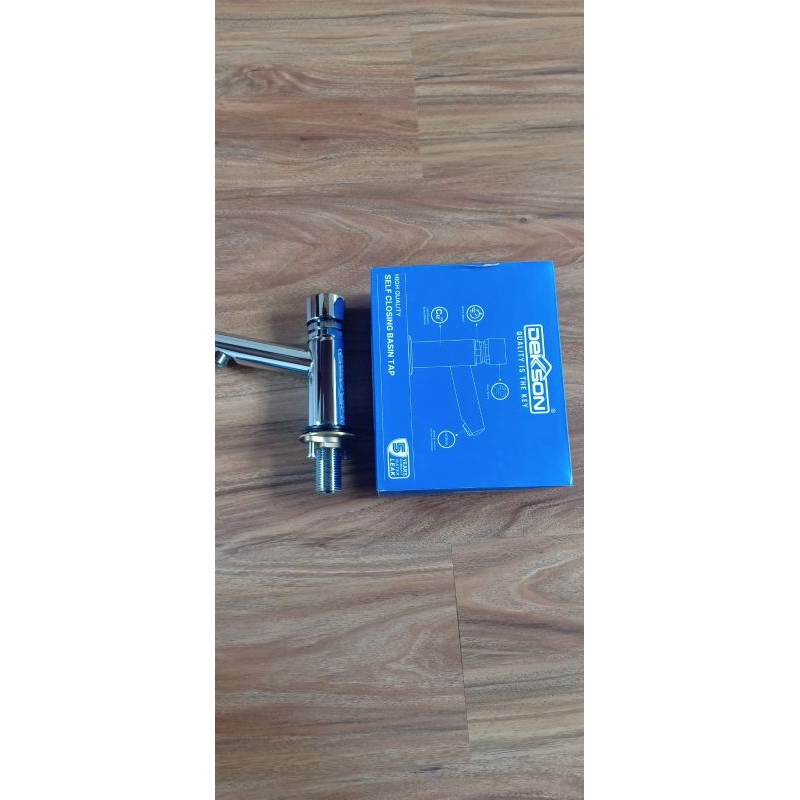 Jual SELF CLOSING BASIN TAP DEKSON SCB D8006 CP | Shopee Indonesia