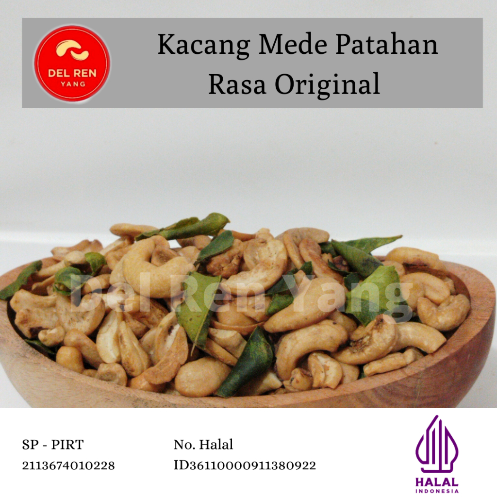 Jual Kacang mede patahan ( original, pedas, thailand, madu, crispy ...