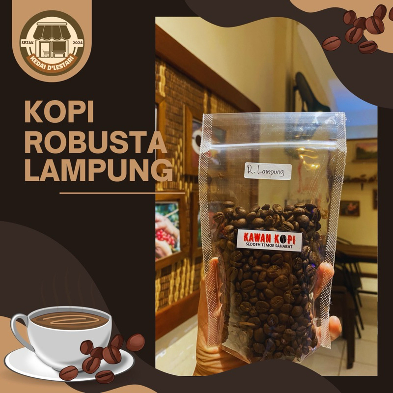 Jual Kopi Robusta Lampung | Biji Kopi Robusta Lampung | Shopee Indonesia
