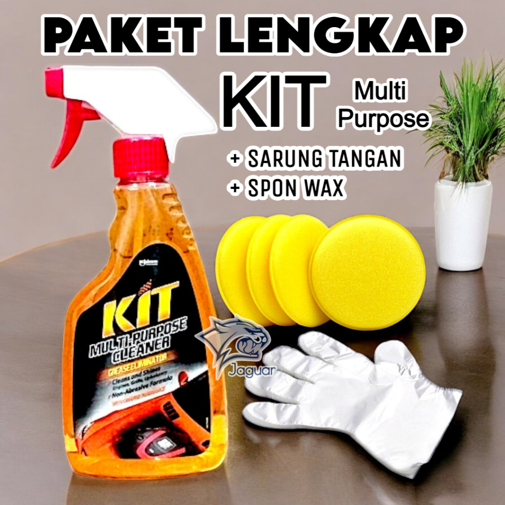 Jual PAKET LENGKAP KIT MULTIPURPOSE SUPER CLEANER SPRAY 500 ML ...