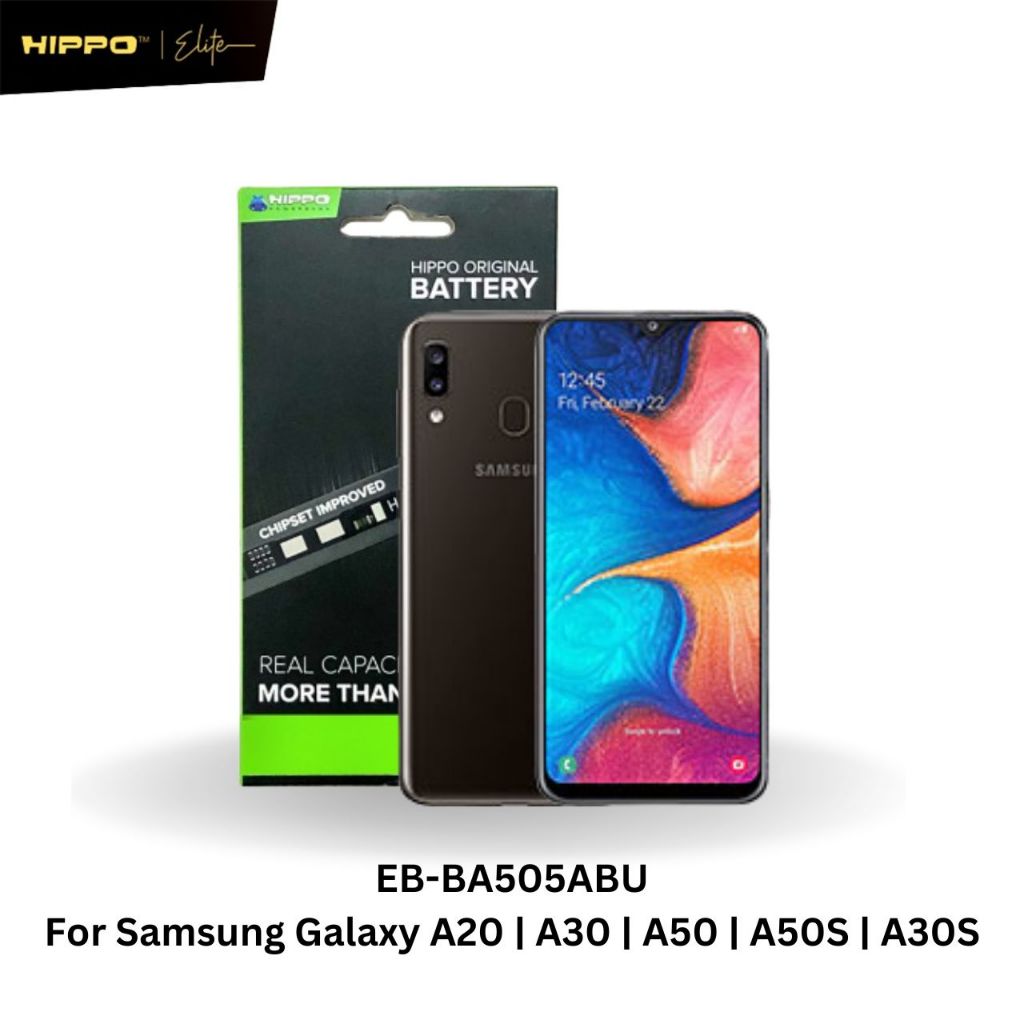 Jual Hippo Baterai Samsung Galaxy A20 | A30 | A50 | A50S | A30S 4000mAh ...