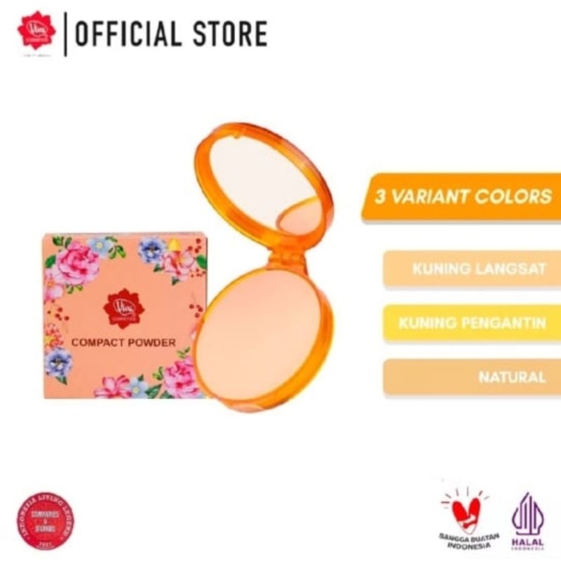 Jual VIVA Compact Powder - ORIGINAL | Shopee Indonesia