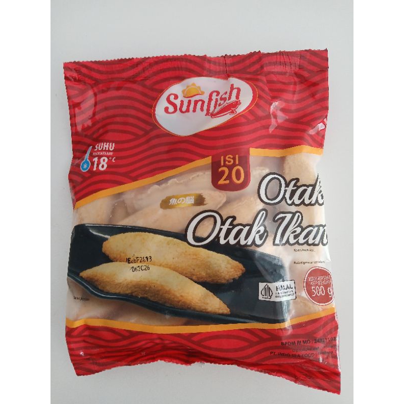 Jual Sunfish otak otak ikan isi 20 - frozen food 500g | Shopee Indonesia