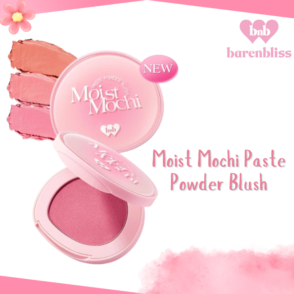 Jual BNB Barenbliss Moist Mochi Paste Powder Blush | Shopee Indonesia