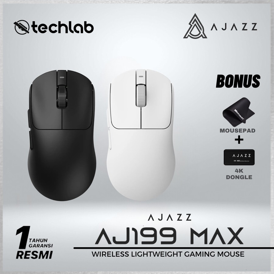 Jual Ajazz AJ199 Max / AJ-199 Max 3 Mode Connection Wireless Gaming ...