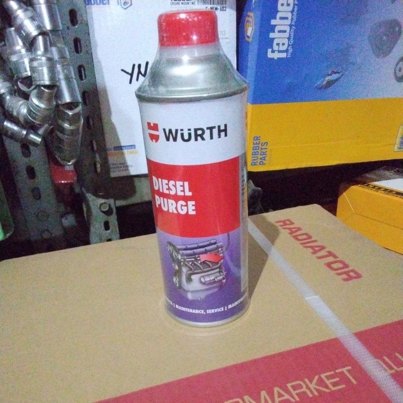 Jual Jon DIESEL PURGE WURTH GERMANY MEMBERSIHKAN RUANG BAKAR DAN SISTEM INJEKSI 500ML | Shopee ...