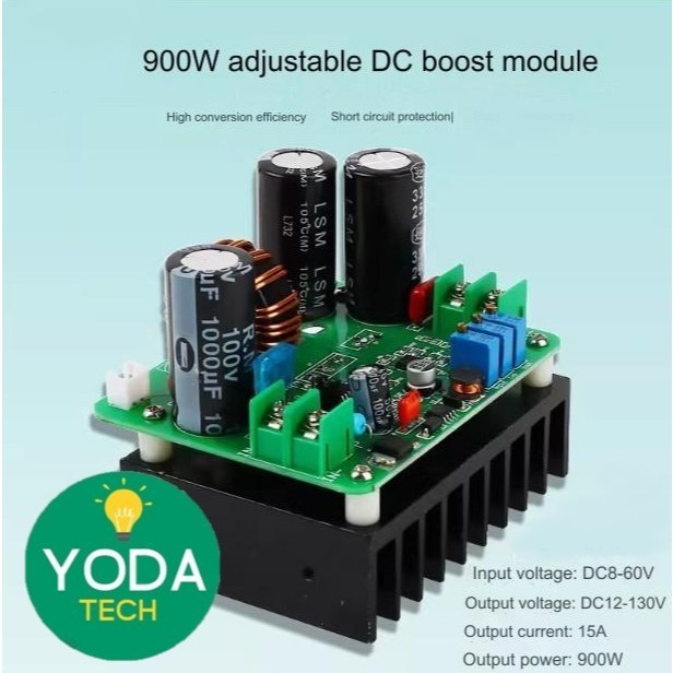 Jual POWER SUPPLY 600W/900W ADJUSTABLE BOOST MODULE DC-DC (8151 ...