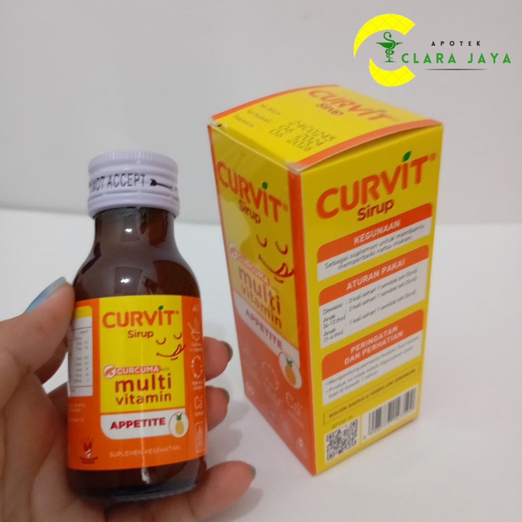 Jual CURVIT SYRUP ISI 60 ML BOTOL | Shopee Indonesia