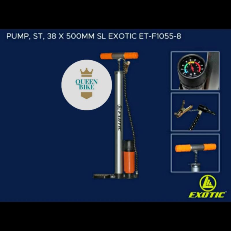 Jual Pompa Ban Sepeda / Motor Indikator Meter Cop Pentil Motor Av ...