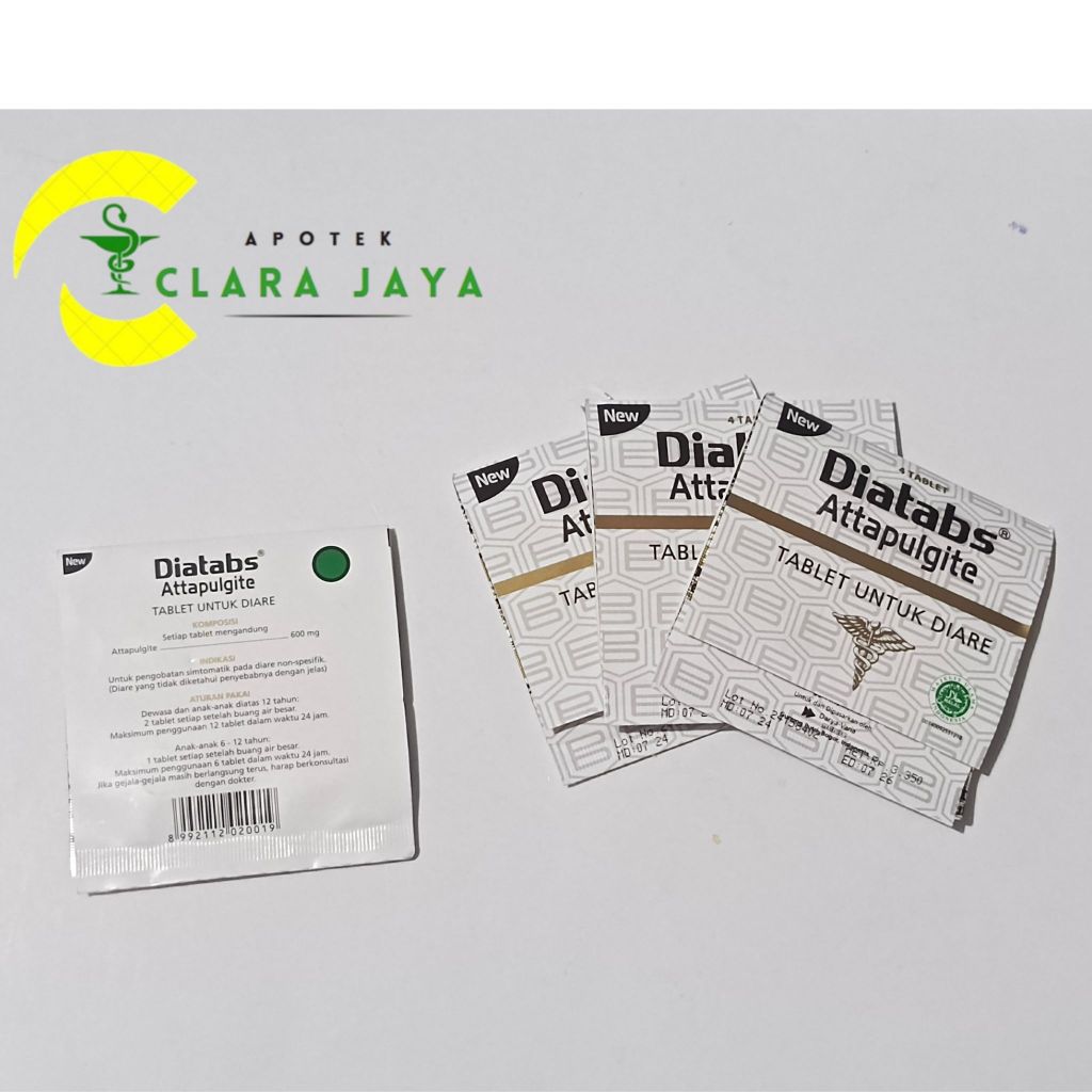 Jual NEW DIATABS STRIP 4 TABLET | Shopee Indonesia