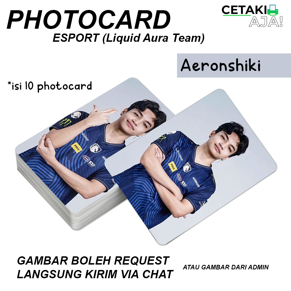 Jual Photocard 2R 10 PCS TEAM LIQUID TLID 1 SISI ARTPAPER PHOTO GLOSSY - 1 PACK ISI 10PCS ...