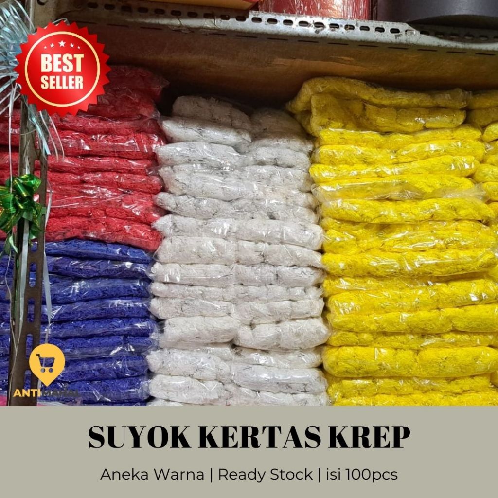 Jual Suyok Kertas Krep Dekorasi Bunga Papan Ucapan Pernikahan Ucapan ...